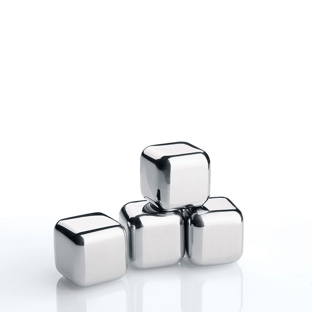 Cilio Cooling Cubes set of 4 - Steel — Gourmet Gear