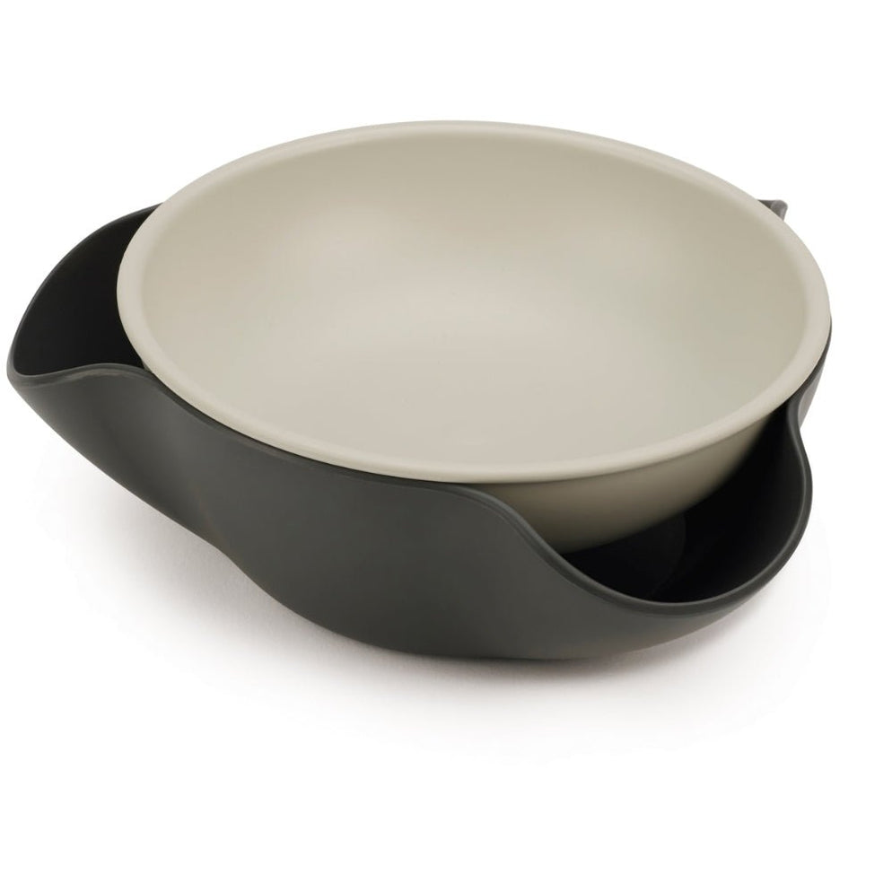 Joseph Joseph Double-Dish™ Serving Bowl - Grey — Gourmet Gear